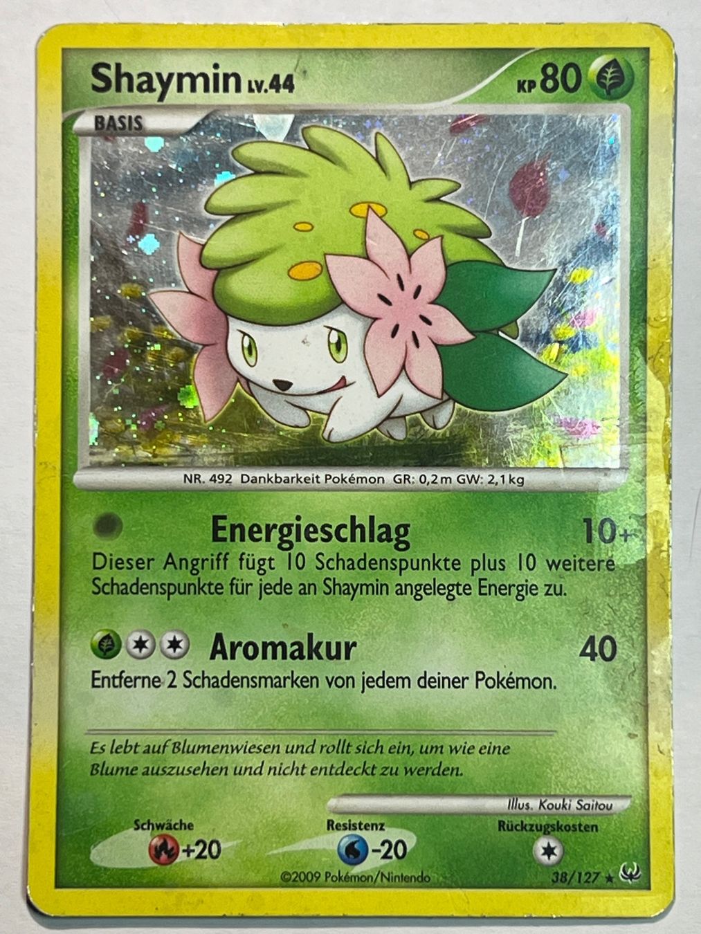 Shaymin Lv.44 - 38/127 - 🇩🇪 (Gebraucht) in Langenthal für CHF 1 – mit ...