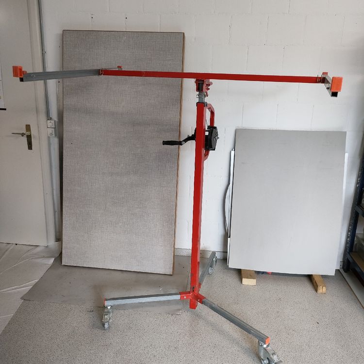 Plattenheber für Gipsplatten Trockenbau Umbau, Renovation (Gebraucht ...