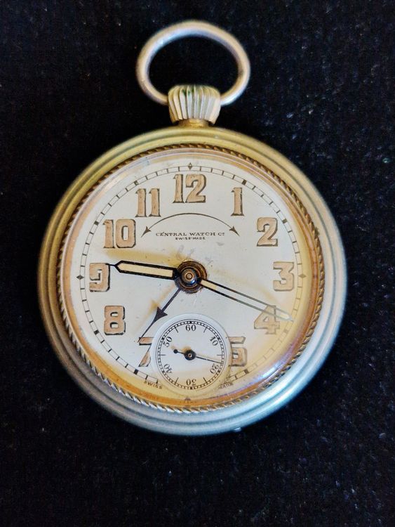 Montre gousset réveil Central Watch Co. - Brevet 124160 (D'occasion) à ...