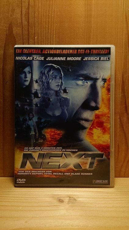 NEXT DVD mit Nicolas Cage und Jessica Biel | Acheter sur Ricardo