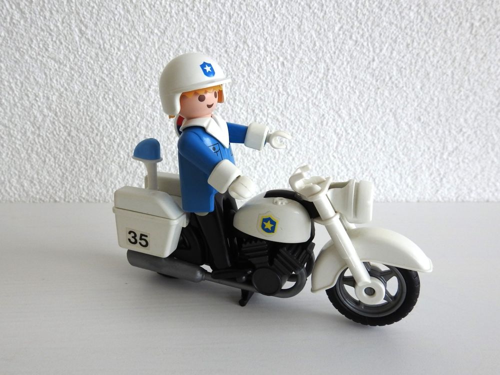 Playmobil 3564 Policeman on Motorcycle, 2000 | Kaufen auf Ricardo