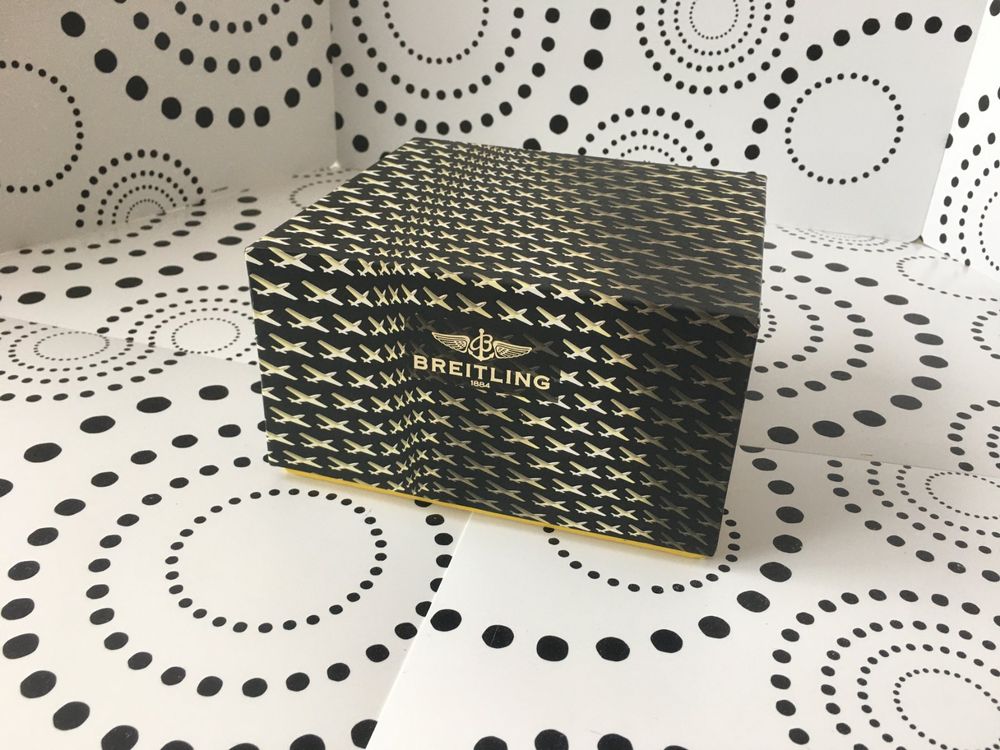 BREITLING ORIGINAL - WATCH CASE BOX ECRIN SCHACHTEL - RARE ! (Gebraucht ...