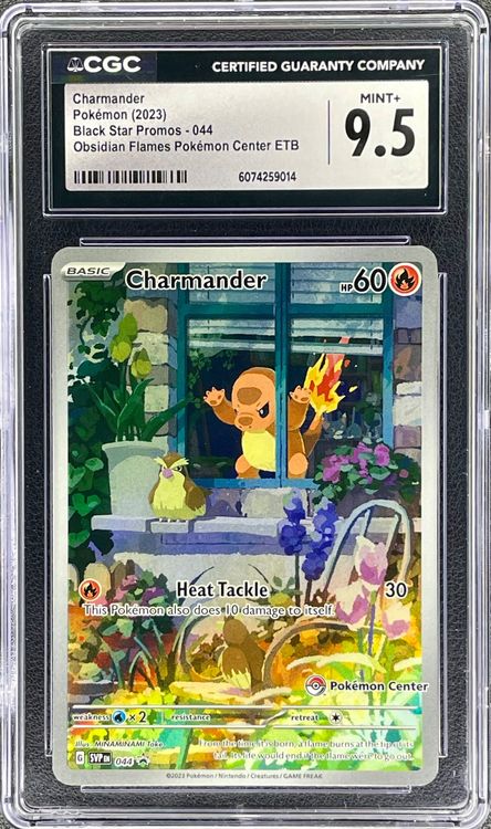 Pokemon—Charmander SVP044—Obsidian Flames Pokemon Center ETB (Neu ...