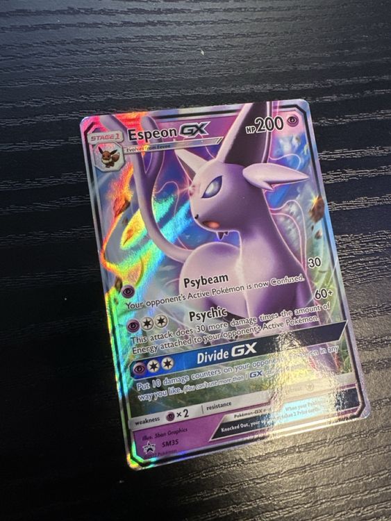Espeon GX SM35 Promo Psiana Pokemon NM Blackstar (Usato) a Uster per ...
