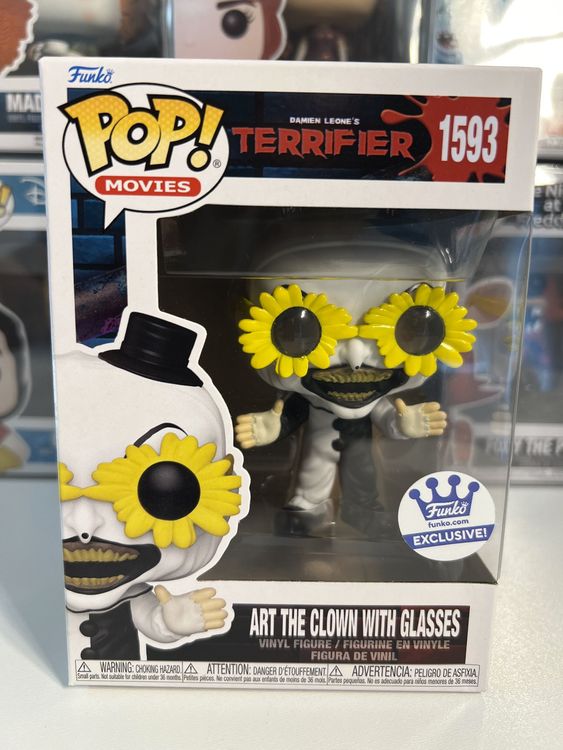 Funko POP! Movies Terrifier - Art The Clown (With Glasses) | Kaufen auf ...