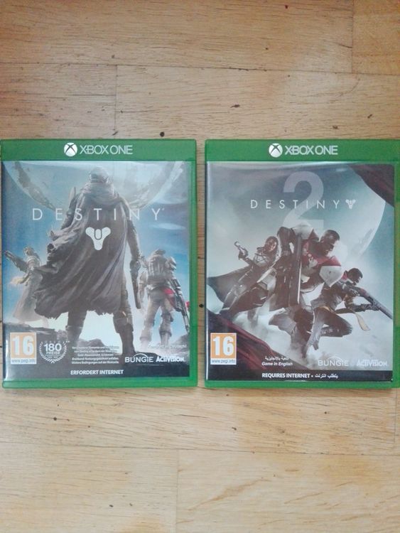 Destiny 1+2 (1: Deutsch + 2: Englisch) 'X-Box One (Gebraucht) in St ...