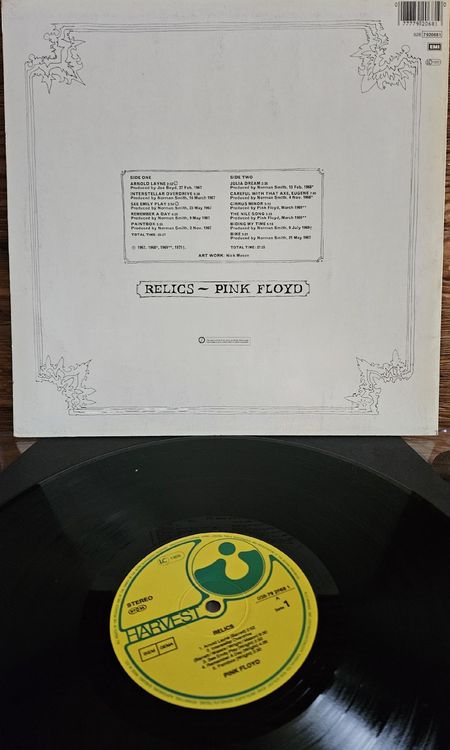 Vinyl Schallplatte Pink Floyd Relics (Gebraucht) in Bertschikon Gossau ...