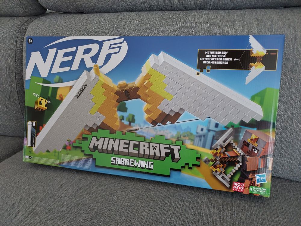 Nerf Minecraft "Sabrewing" Bogen Gun (Neu und originalverpackt) in Wil ...