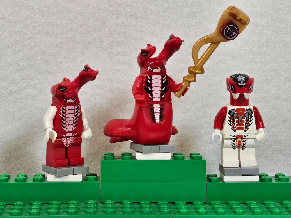 3 Lego-Fig. Ninjago, Fangtom njo049, Fangdam, njo048 njo036 (Gebraucht ...