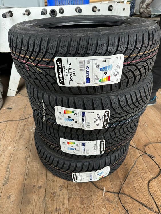 Continental Winterreifen 205/55 R16 | Kaufen auf Ricardo