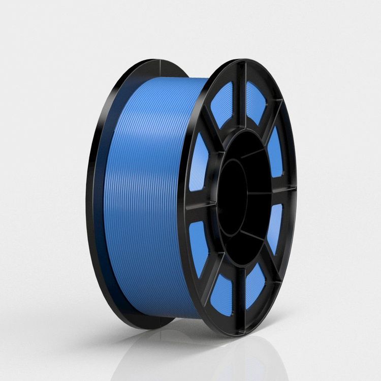2 Rollen Flexibles Filament TPU, 1.75 mm, je 1.0 kg, blau (Neu und ...