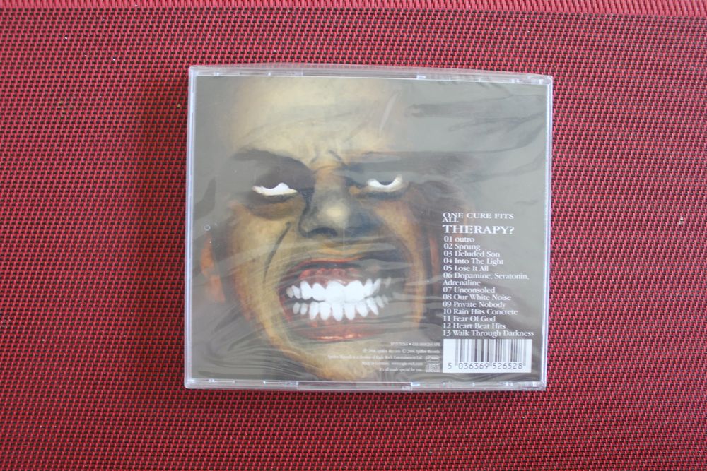 Therapy? - One Cure Fits All CD NEU (849) (Neu und originalverpackt) in ...