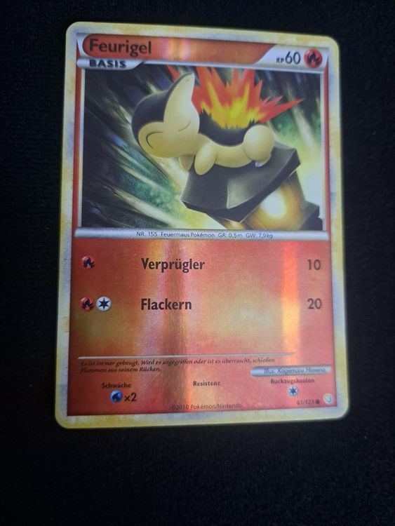 Carte Pokémon Feurigel - Rare - Edition Soleil et Lune (D'occasion) à ...