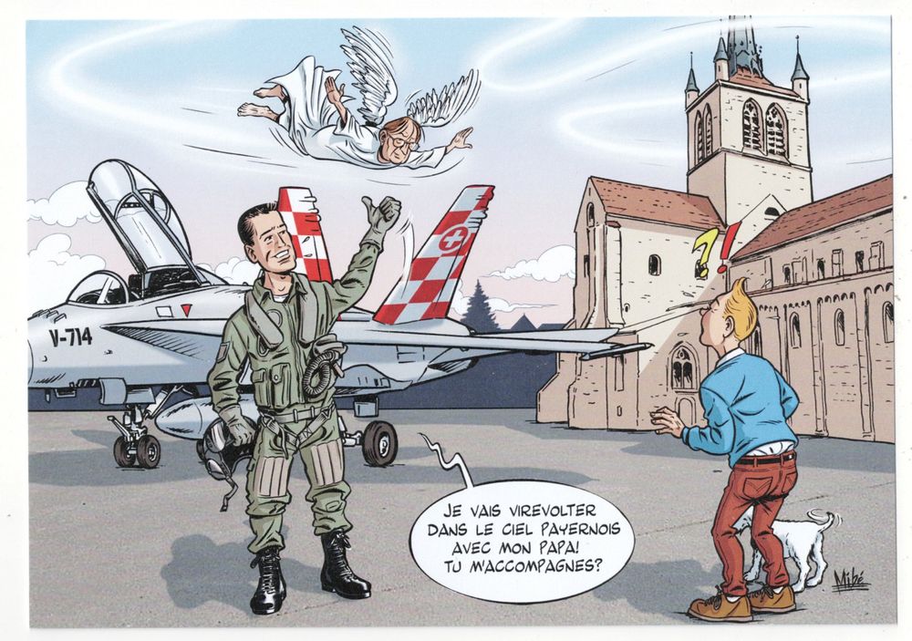 Tintin - Invitation AG Association Alpart 2022 (D'occasion) à Neuchâtel ...