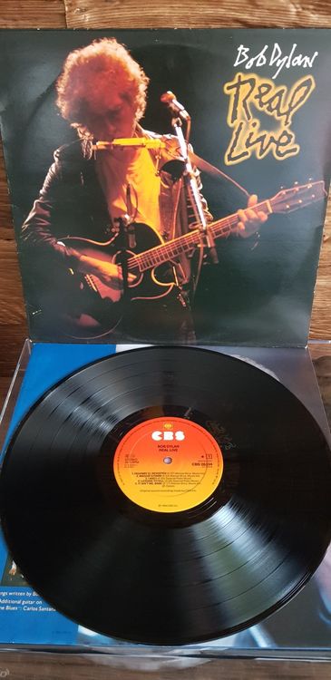 Vinyl Schallplatte Bob Dylan Real Live 1984 (Gebraucht) in Bertschikon Gossau für CHF 14 – mit ...