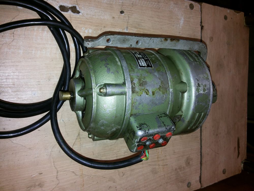 Industrienähmaschinenmotor Alca 380 Volt mit Kupplung (Gebraucht) in ...