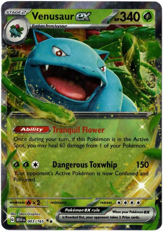 151 Venusaur ex Bisaflor ex 003/165 EN | Kaufen auf Ricardo