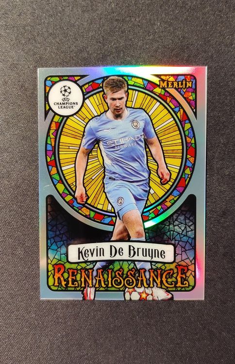 Topps Merlin Chrome Renaissance Case Hit De Bruyne Man City | Kaufen ...