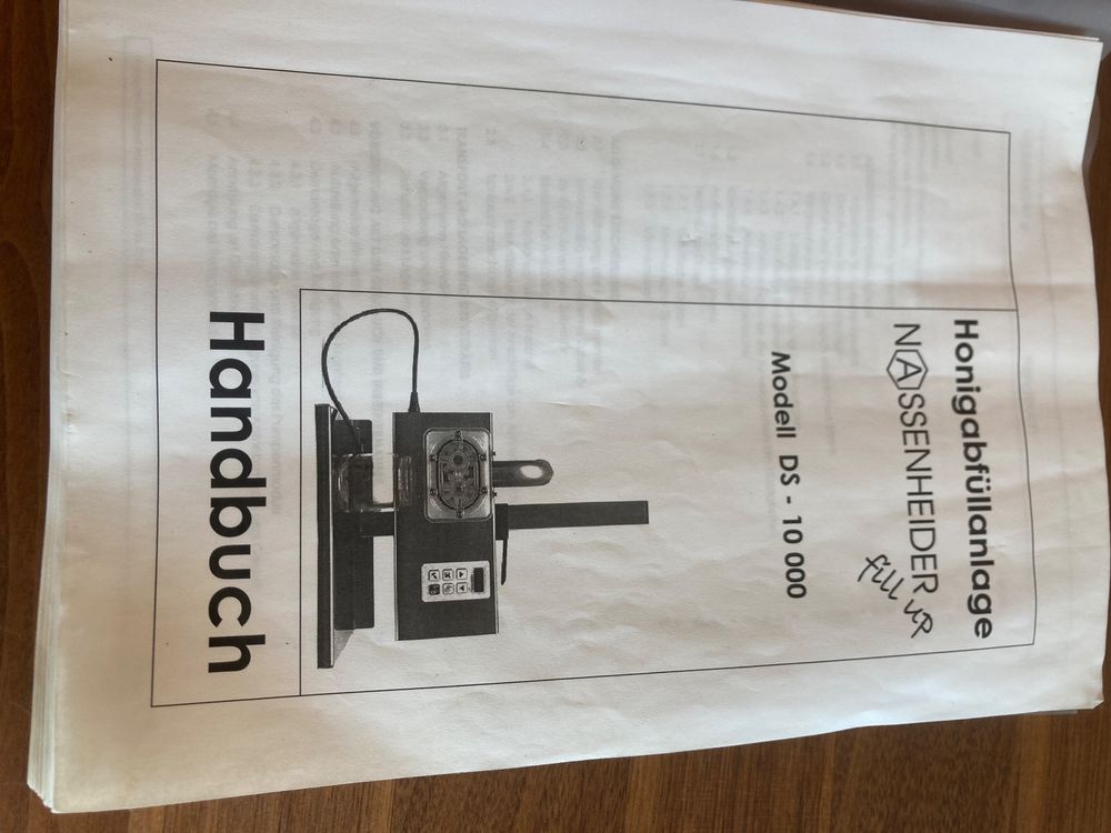 Honigabfüllanlage Modell DS 10000 | Kaufen auf Ricardo
