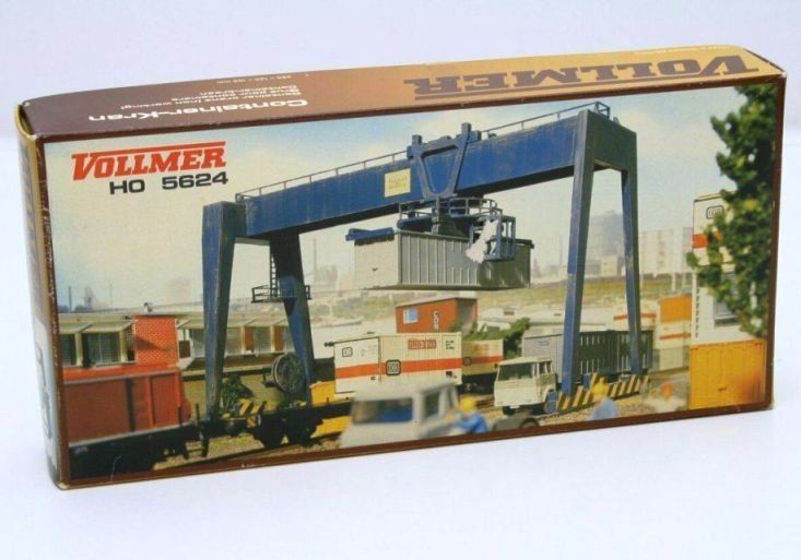 Vollmer H0 5624 Container-Kran, Bausatz, neu (Neu und originalverpackt ...