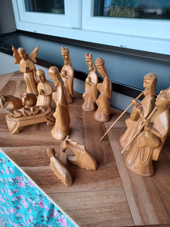 Krippenfiguren aus Holz | Kaufen auf Ricardo