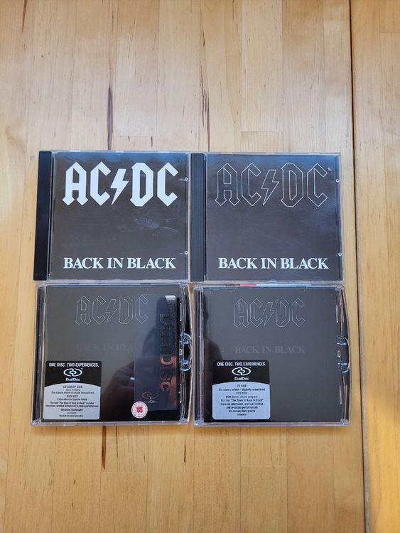 AC/DC - Back in Black - CDs us Dual Discs RAR (Gebraucht) in Liestal ...