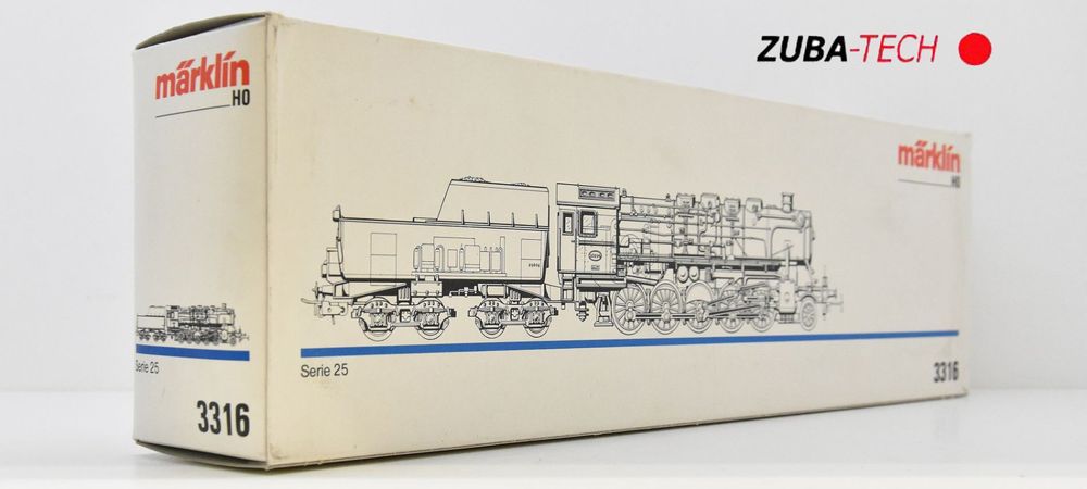 Märklin 3316 Dampflok Serie 25 SNCB H0 WS Analog mit OVP (Neu (gemäss ...
