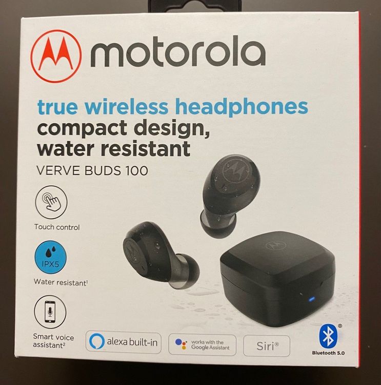 Motorola Verve Buds 100 True Wireless Kopfhörer (Neu (gemäss ...