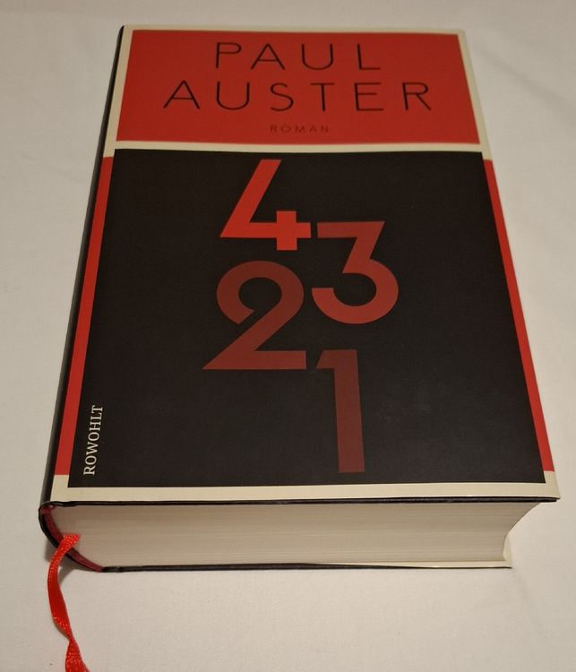 Paul Auster: 4321 (1. Auflage, deutsch, gebunden) (Neu (gemäss ...