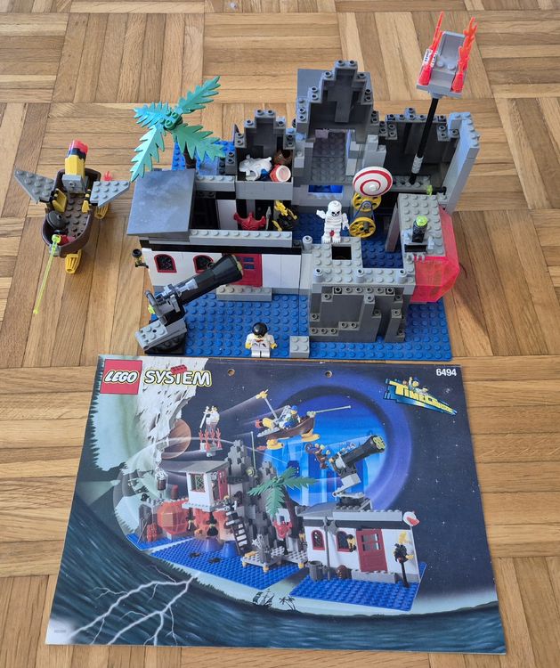 LEGO 6494 Time Cruiser Time Lab Insel mit Anleitung | Kaufen auf Ricardo