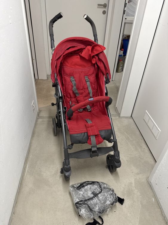 Chicco Liteway roter Buggy Kinderwagen mit Mara Mea-Netz (Gebraucht) in Riehen für CHF 5 – nur ...