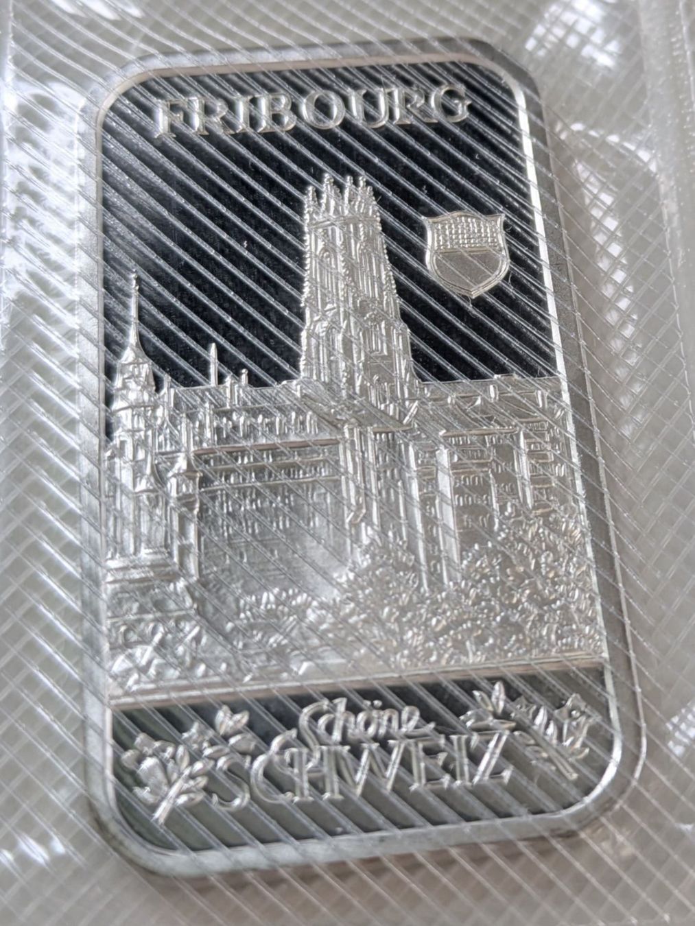 1oz. / Unze Silber Barren Argor Heraeus, Fribourg (Gebraucht) in Uznach ...