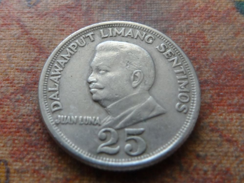 PHILIPPINES 25 Limang Sentimos 1972 Juan Luna (Gebraucht) in Romanel ...