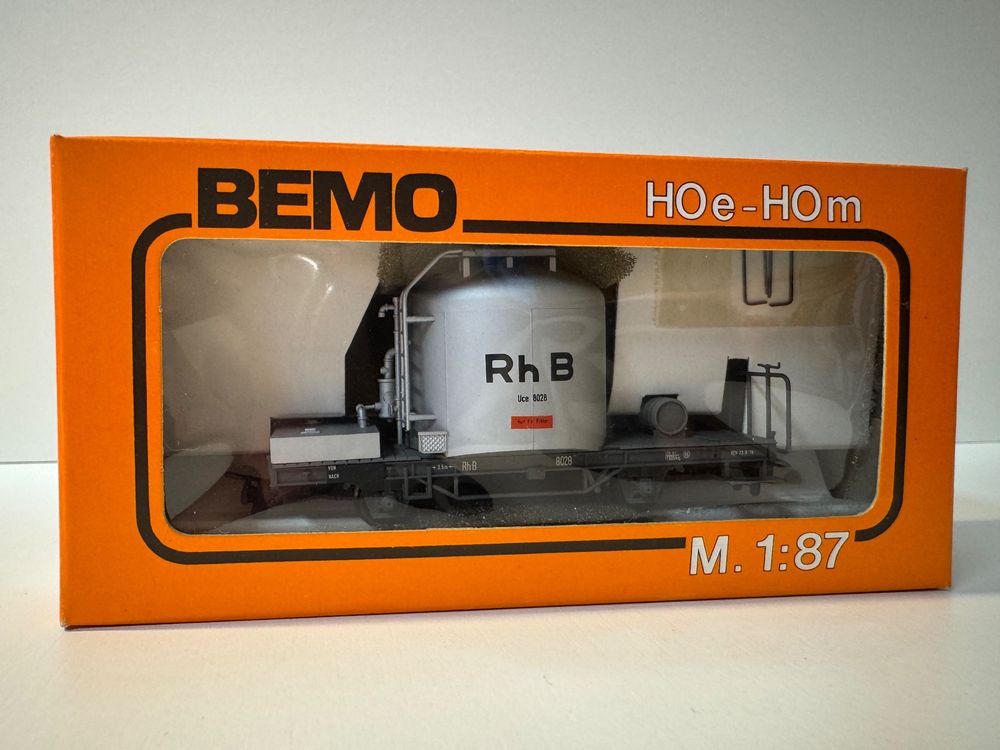 Bemo 2259 Zementtransport RhB 8075 Spur HOm (Gebraucht) in Bottmingen für CHF 10 – mit Lieferung ...