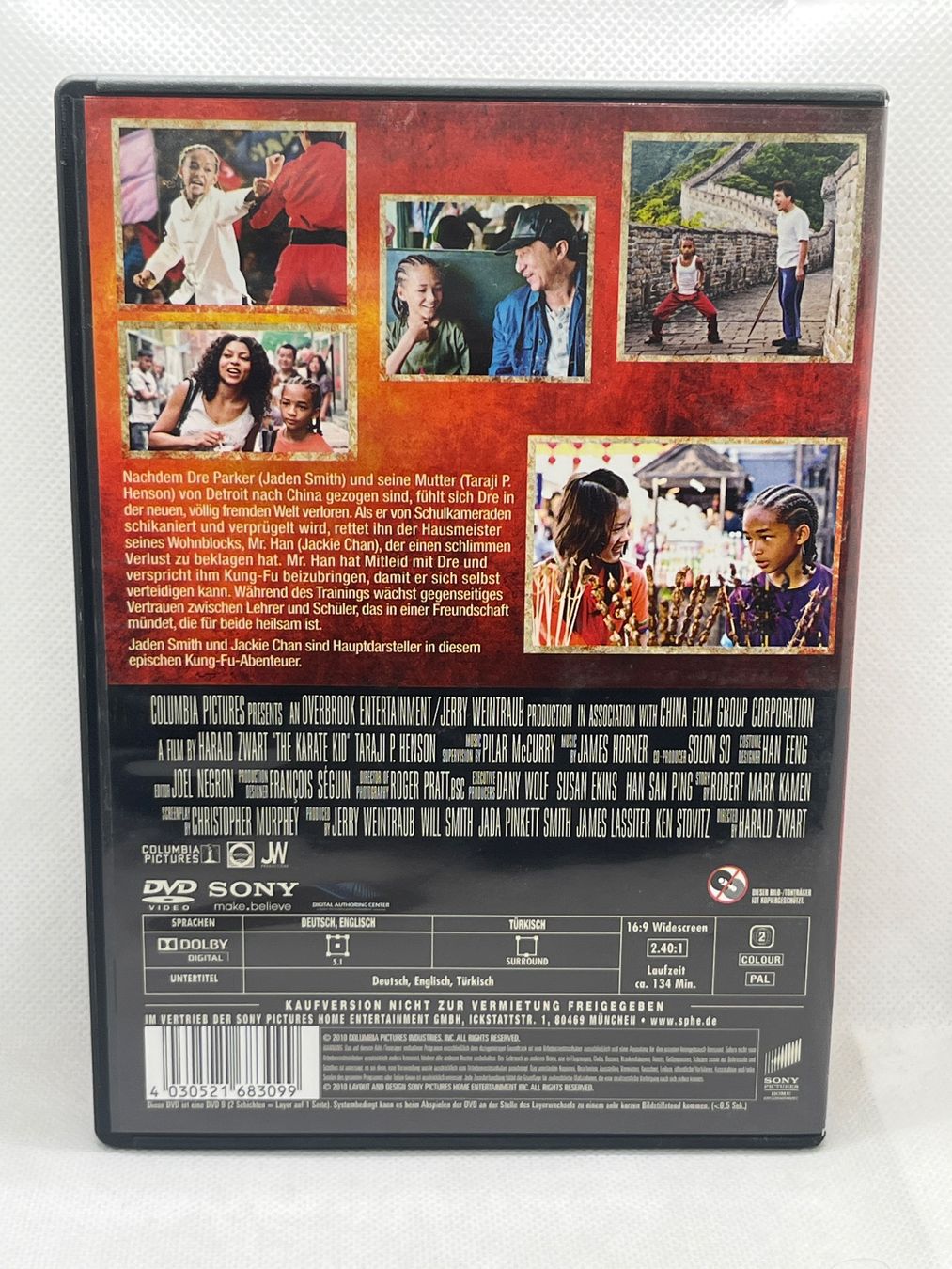 Karate Kid DVD mit Jaden Smith & Jackie Chan (Gebraucht) in ...