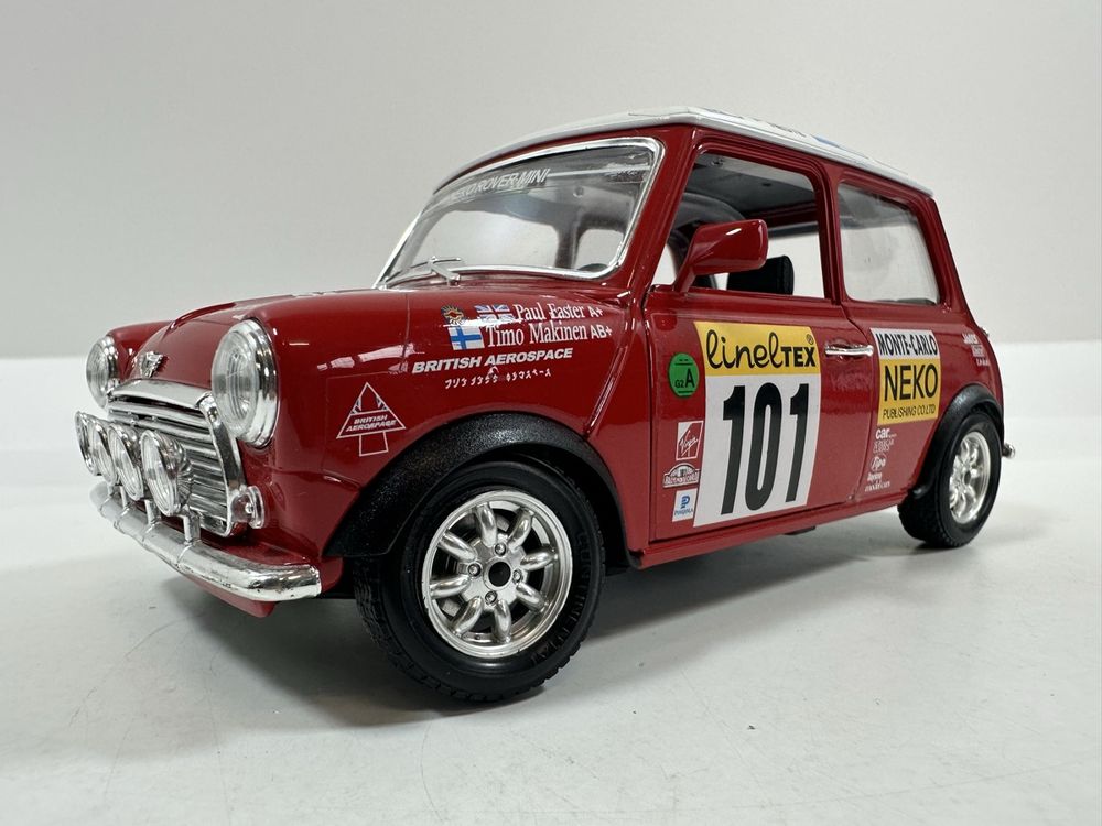 Mini Cooper 1:18 Rally Monte-Carlo, Easter / Makinen,BBURAGO (Gebraucht ...