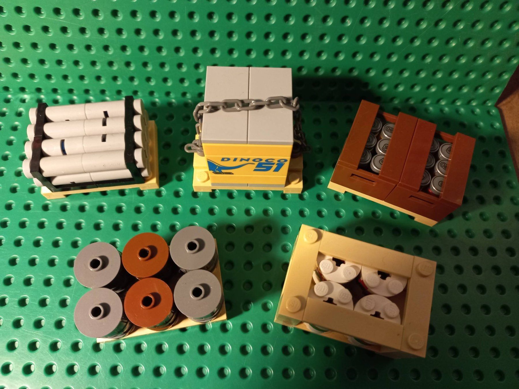 Lot de 5 palettes Lego (D'occasion) à La tour de treme pour CHF 9 ...