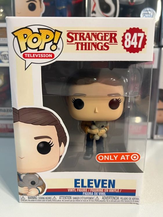 Funko POP! Television Stranger Things Eleven (Holding Teddy) (Neu und ...