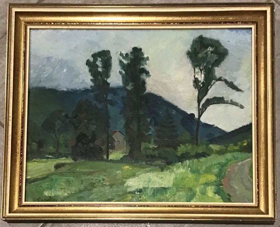 Landschaft Gemälde Signiert | Kaufen auf Ricardo