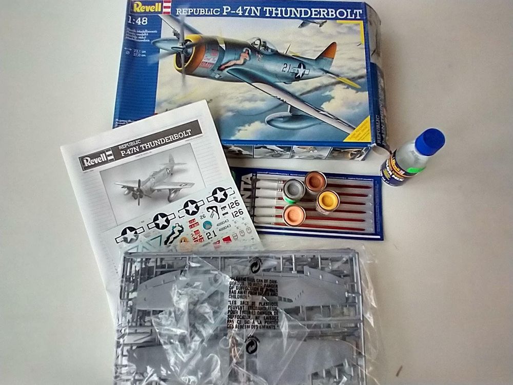 Revell Modellbausatz P-47N Thunderbolt 1:48 (Gebraucht) in Wädenswil ...