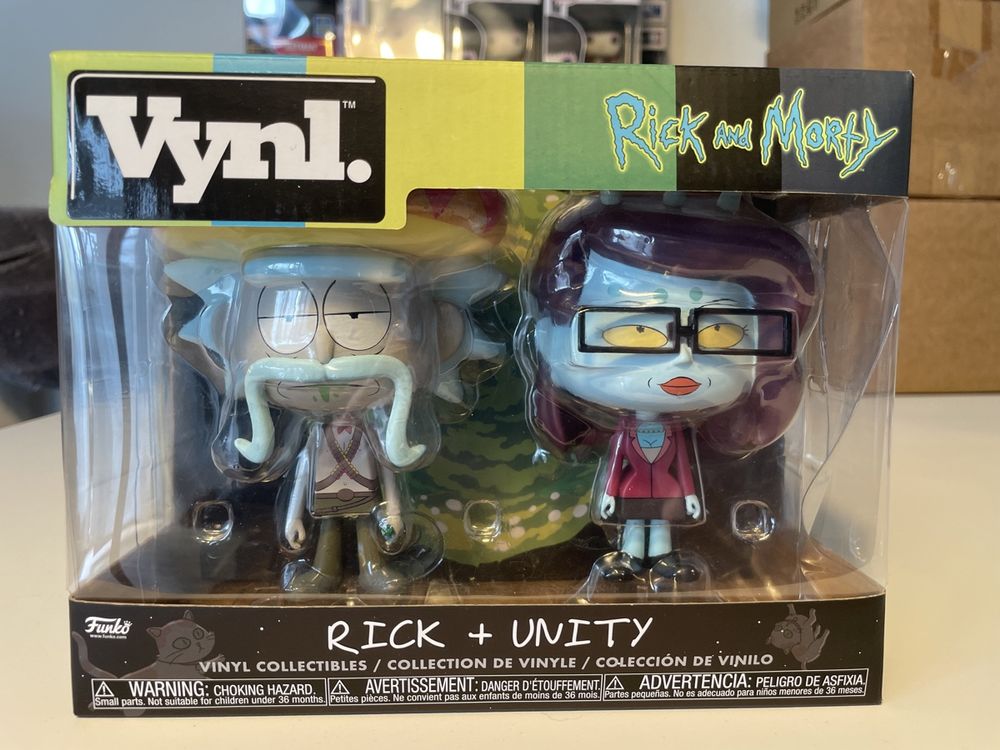 Rick and Morty Funko Vinyl Rick + Unity Vynl. | Kaufen auf Ricardo