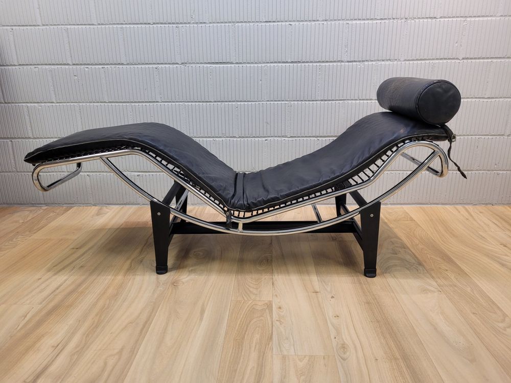 LC4 Design Le Corbusier Chrom Leder Liege Reproduktion Veuve (Gebraucht) in Nottwil für CHF 335 ...