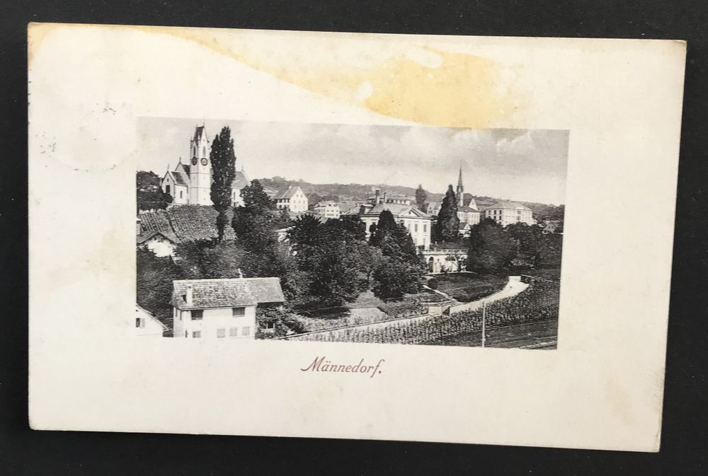ANTIKE ANSICHTSKARTE MÄNNEDORF (Gebraucht) in Ostermundigen für CHF 5.2 – mit Lieferung auf ...