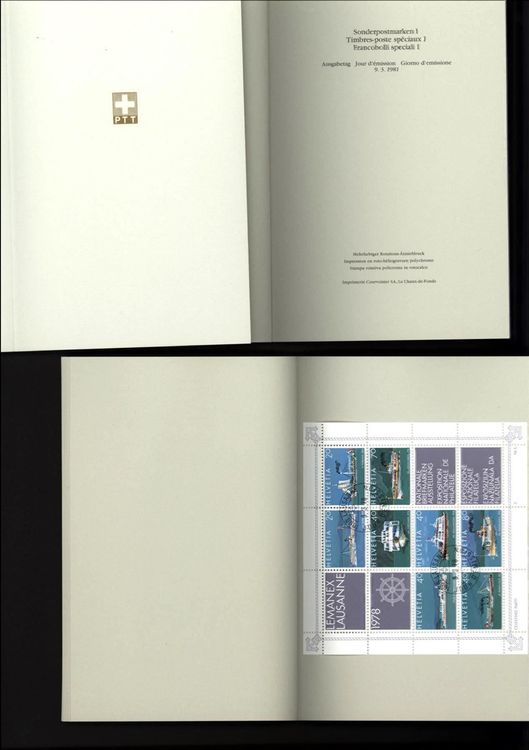 Sonderheft Sonder/Dauermarken. 1978/81(s604) (Neu (gemäss Beschreibung)) in Seuzach für CHF 3.5 ...