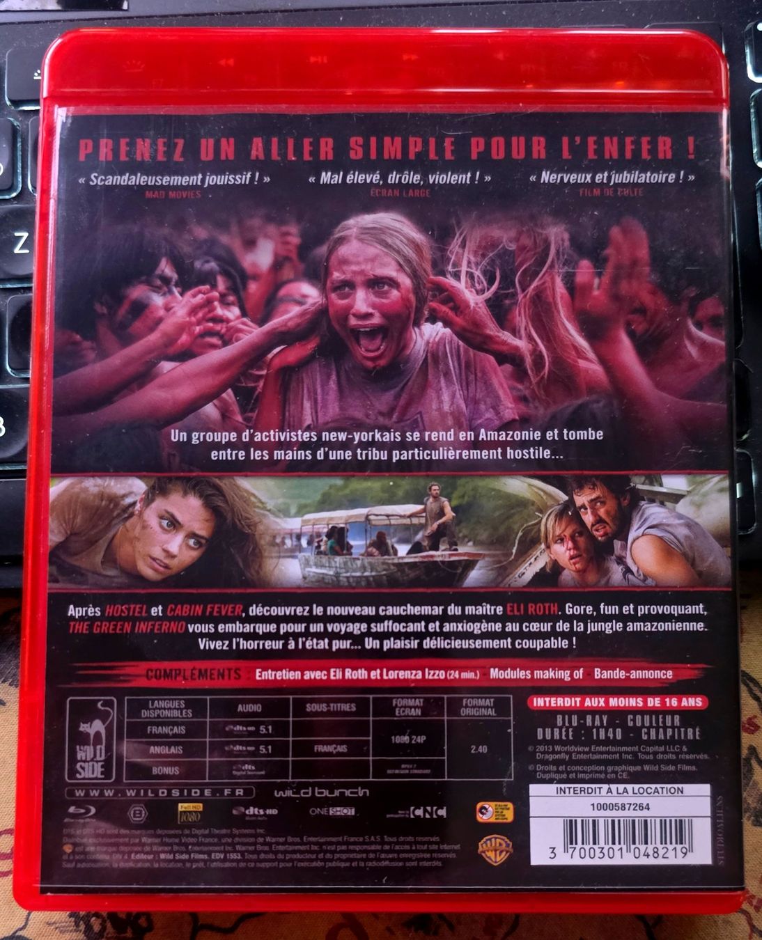 The Green Inferno (2013) - Blu-ray (D'occasion) à Semsales pour CHF 10 ...