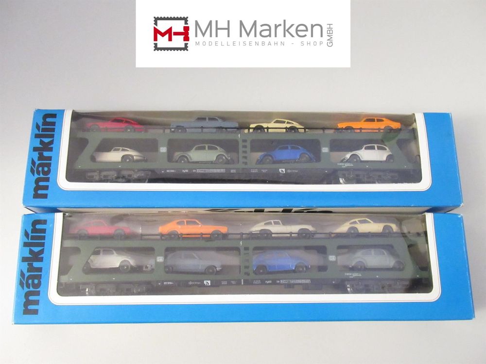 Märklin 2x 4074 DB Autotransportwagen AC (Gebraucht) in Basel für CHF ...