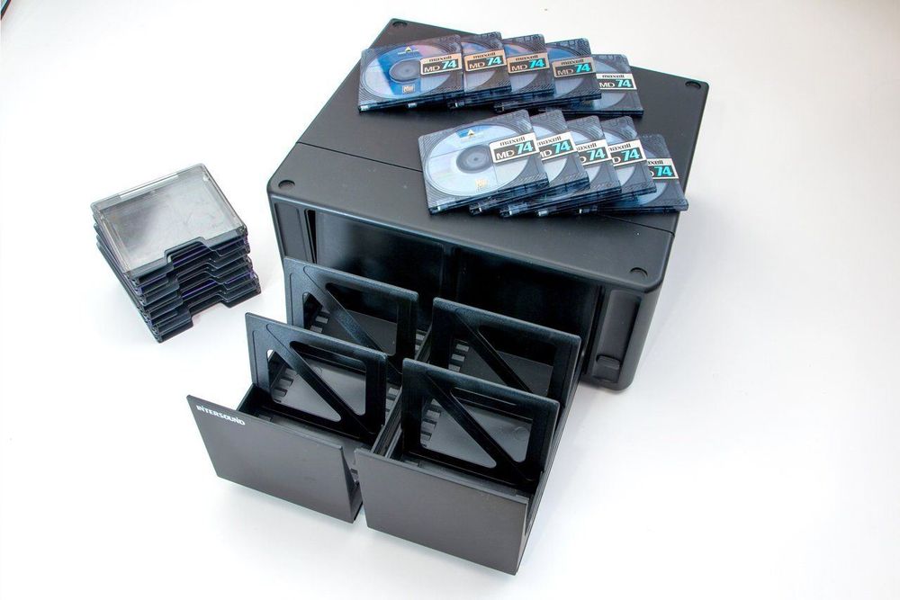 Set Minidisk's + Aufbewahrungsbox (Gebraucht) in Adligenswil für CHF 64 ...