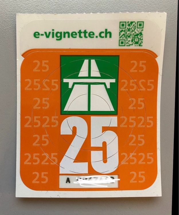 Autobahn Vignette 2025 für Schweiz (Neu und originalverpackt) in fehraltorf für CHF 35 – mit ...