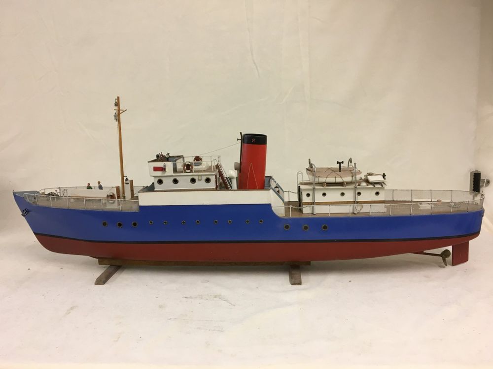 Bateau à vapeur à mécanisme d'horlogerie Bassett Lowke | Kaufen auf Ricardo