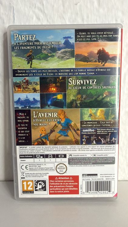 The Legend of Zelda: Breath of the Wild - Nintendo Switch (Gebraucht ...